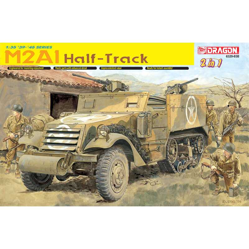 Dragon 6329 1/35 M2A1 Half-Track » Mister Model