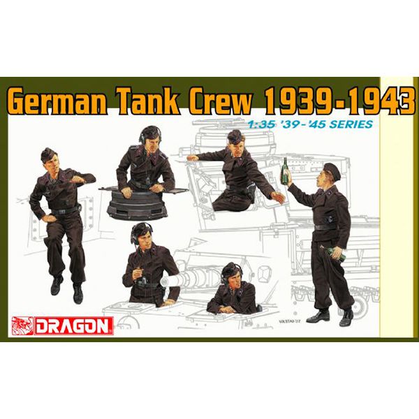 1/35 German Tank Crew 1939-1943 » Mister Model