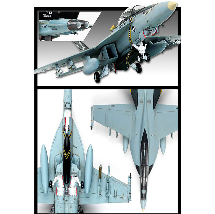 Academy 12535 1/72 USN F/A-18F VFA-103 Jolly Rogers » Mister Model