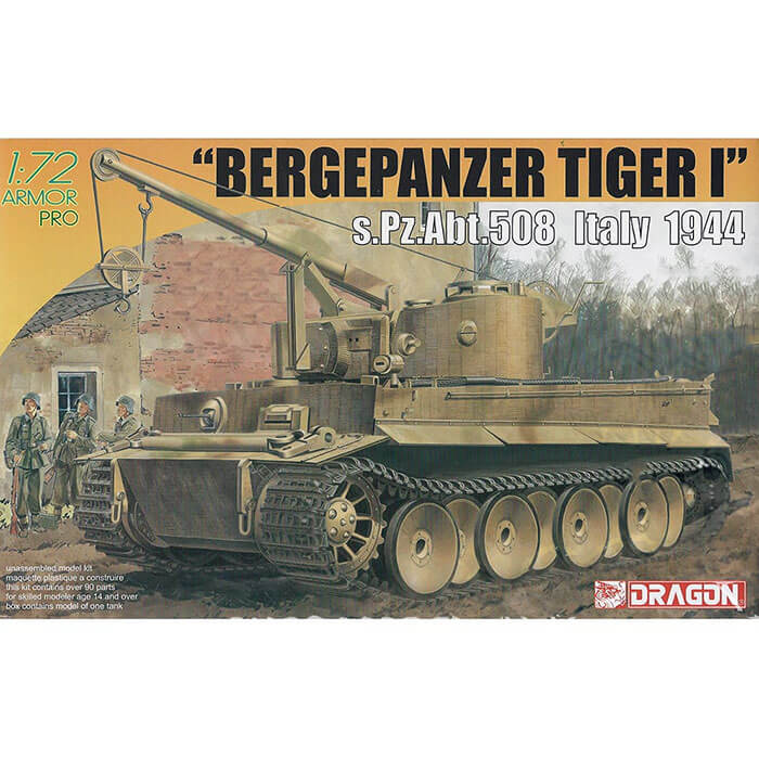 Dragon 7210 Bergepanzer Tiger I w/Zimmerit 1/72 » Mister Model